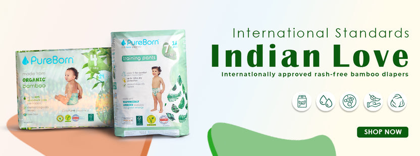 Pureborn Diapers, Organic Baby Products - My Little One – Mylilone