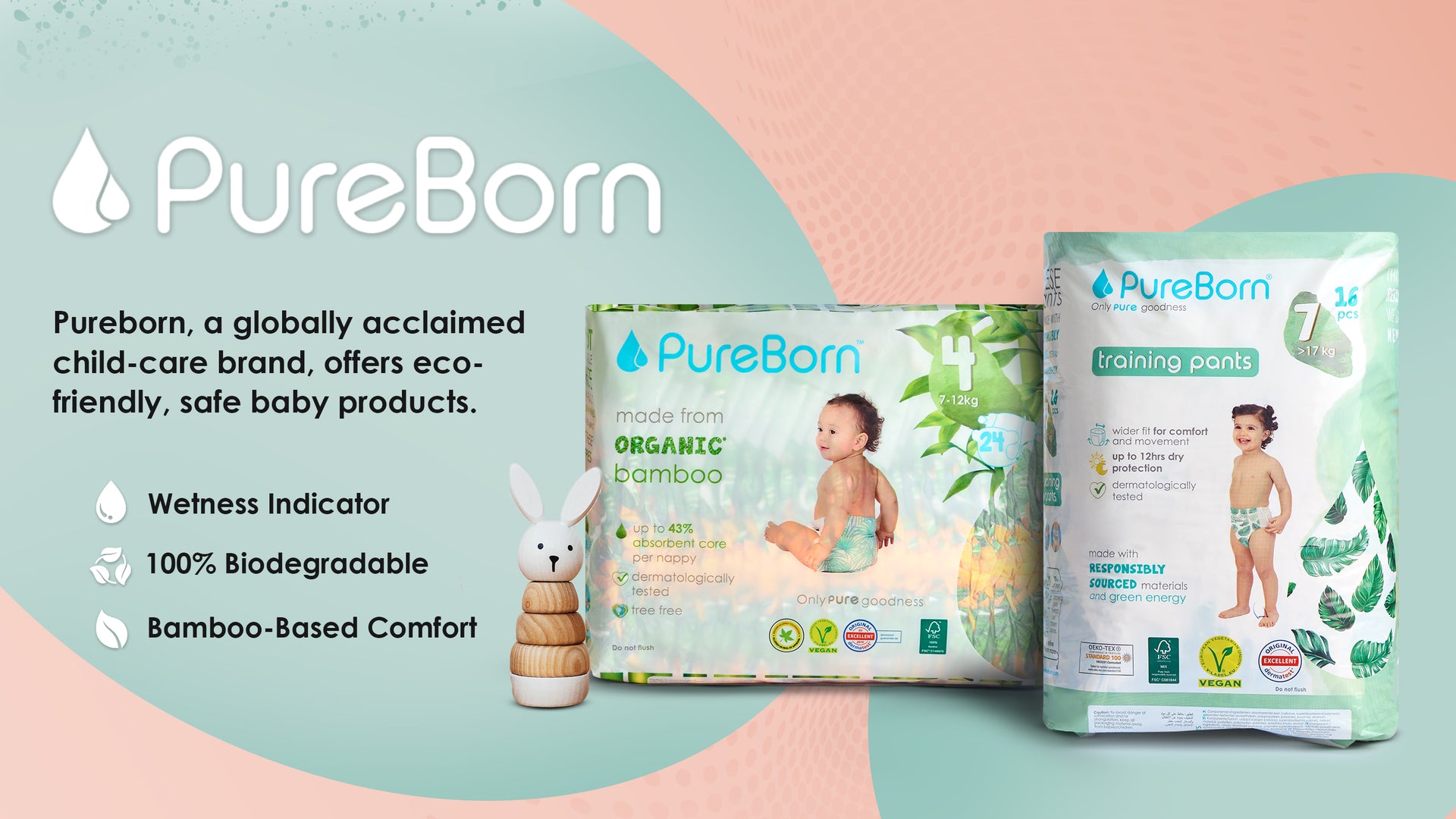 Pureborn Diapers, Organic Baby Products - My Little One – Mylilone
