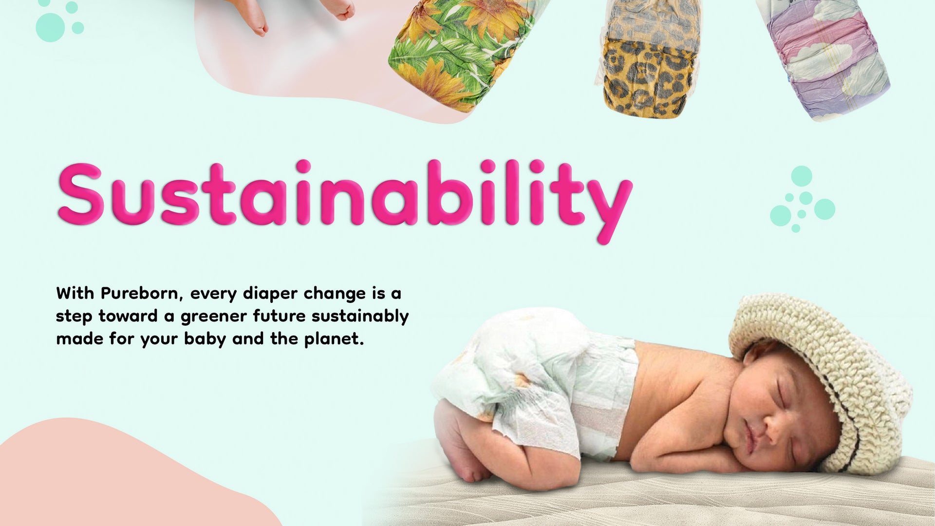 Pureborn Diapers, Organic Baby Products - My Little One – Mylilone