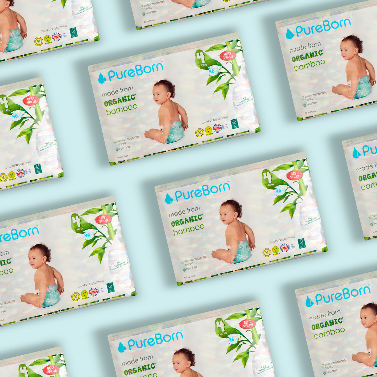 Pureborn Diapers, Organic Baby Products - My Little One – Mylilone